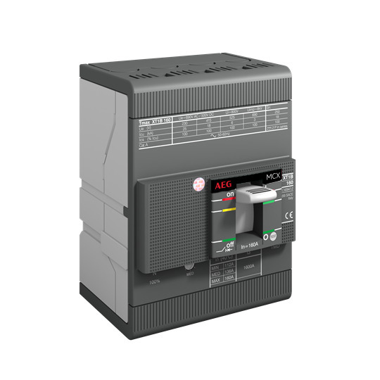 MCCB AEG MCXT1 4P 63A 70KA TMD - Apparecchiature Elettriche per Bassa ...