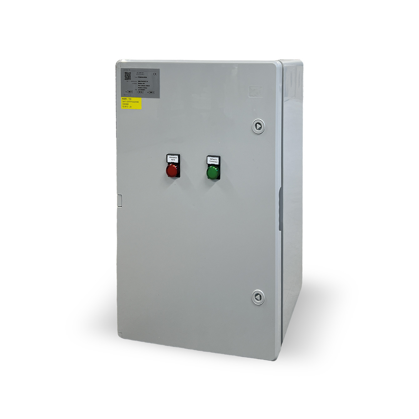 PVQI20-OPEN - QUADRO INTERFACCIA PER IMPIANTO 20KW CEI 0-21 3F+N ...