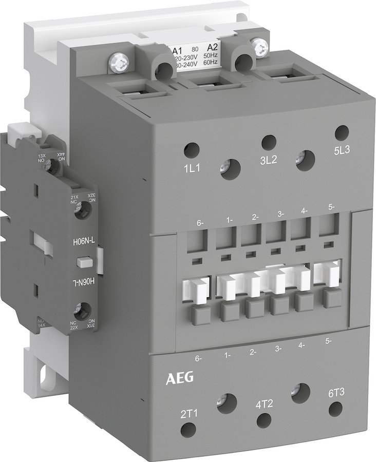 LS55N3011-AJ - CONTACTOR AEG 55kW 3P 1NO+1NC 110V 50/60Hz - Apparecchiature Elettriche per Bassa ...