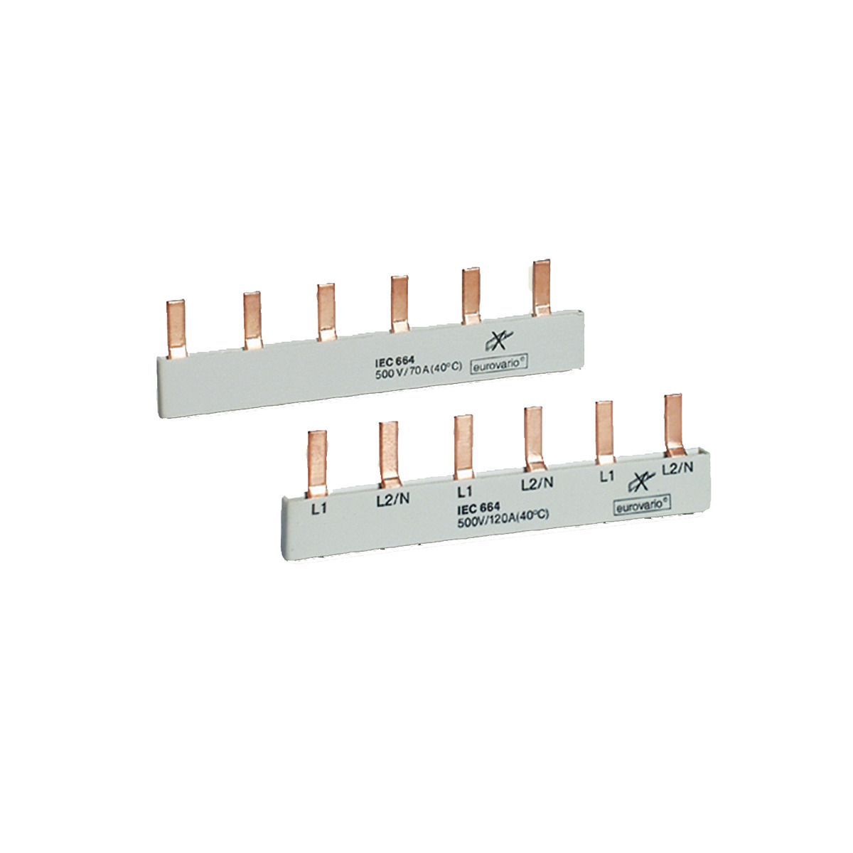EVS24 - INSULATED PIN TYPE BUSBAR 2Ph 2MCB's - Apparecchiature e Quadri elettrici per la ...