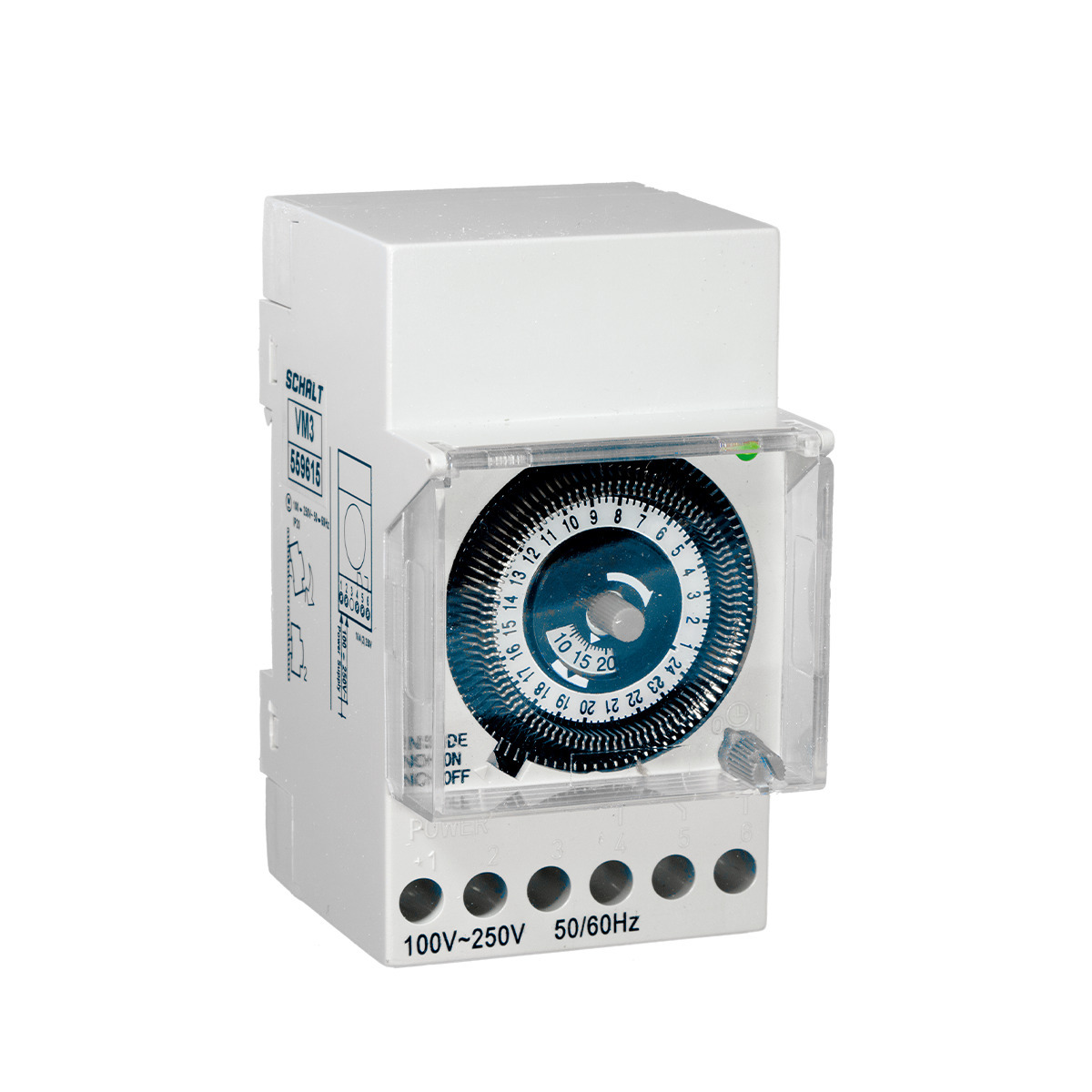 GME7 - WEEKLY TIME SWITCH 230VAC 1 CO 3 MOD - Apparecchiature e Quadri ...