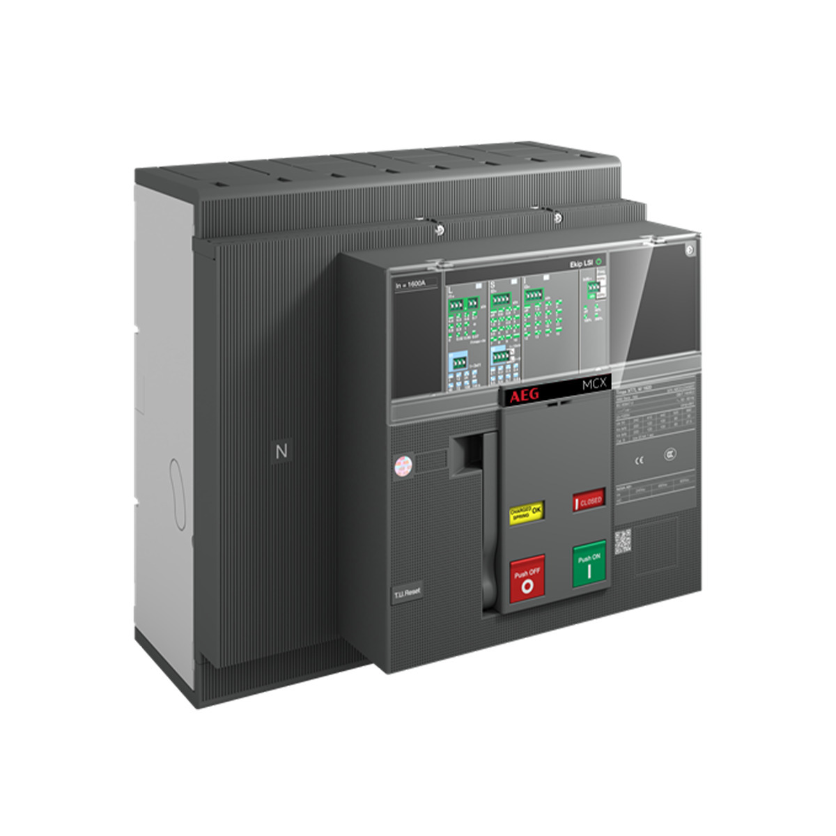 MCXT7H41250 - MCCB AEG MCXT7 4P 1250A 70KA EL. LSI - Apparecchiature Elettriche per Bassa ...