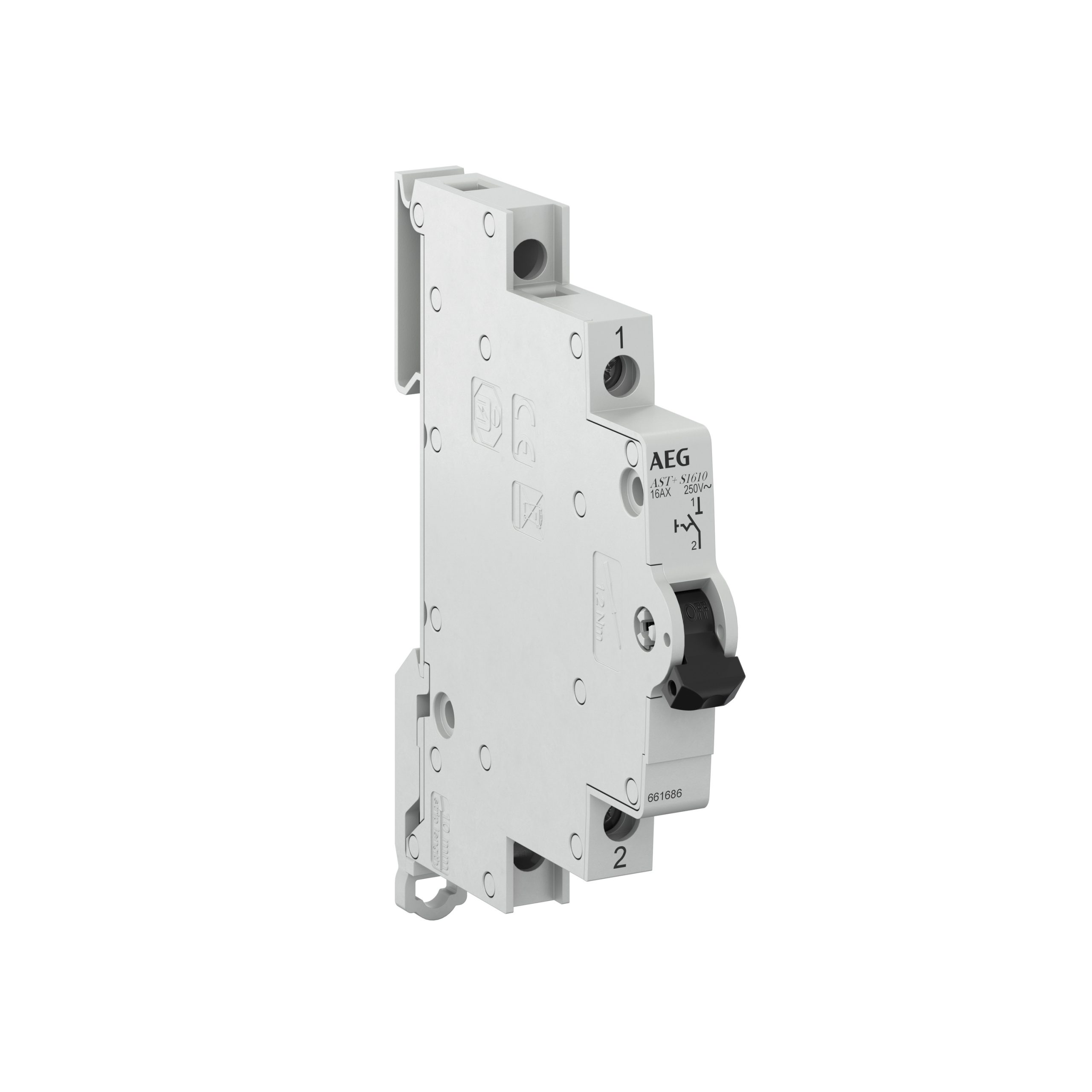 ASTS1610 - SWITCH AEG 1NO 16A 250V AC - Apparecchiature e Quadri ...