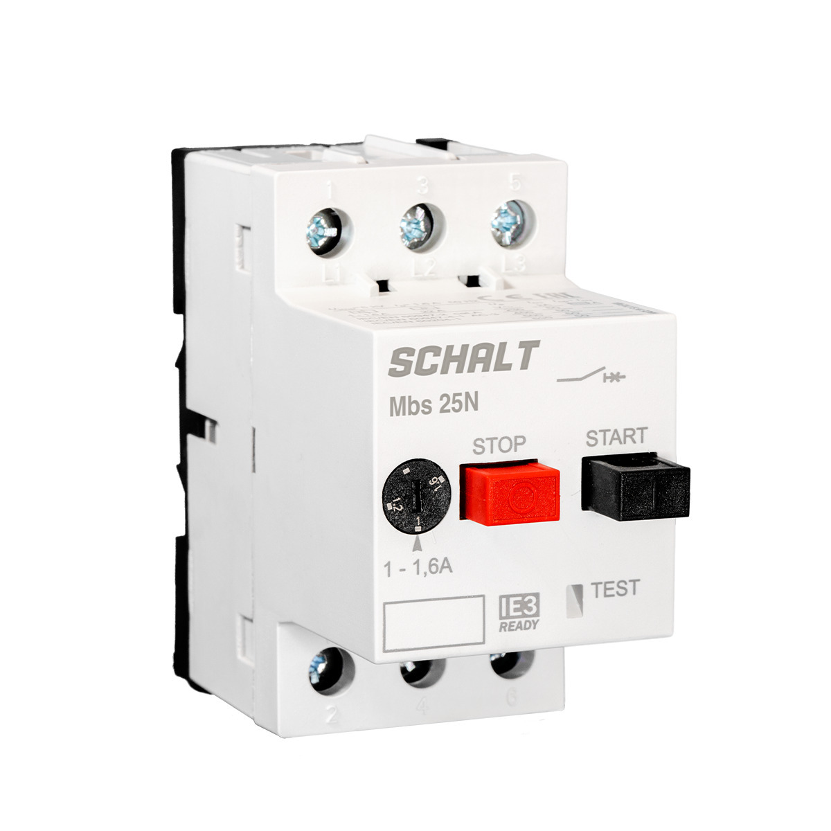 MBS25N-063 - SALVAMOTORE SCHALT Mbs25N 4-6,3A - Apparecchiature e ...