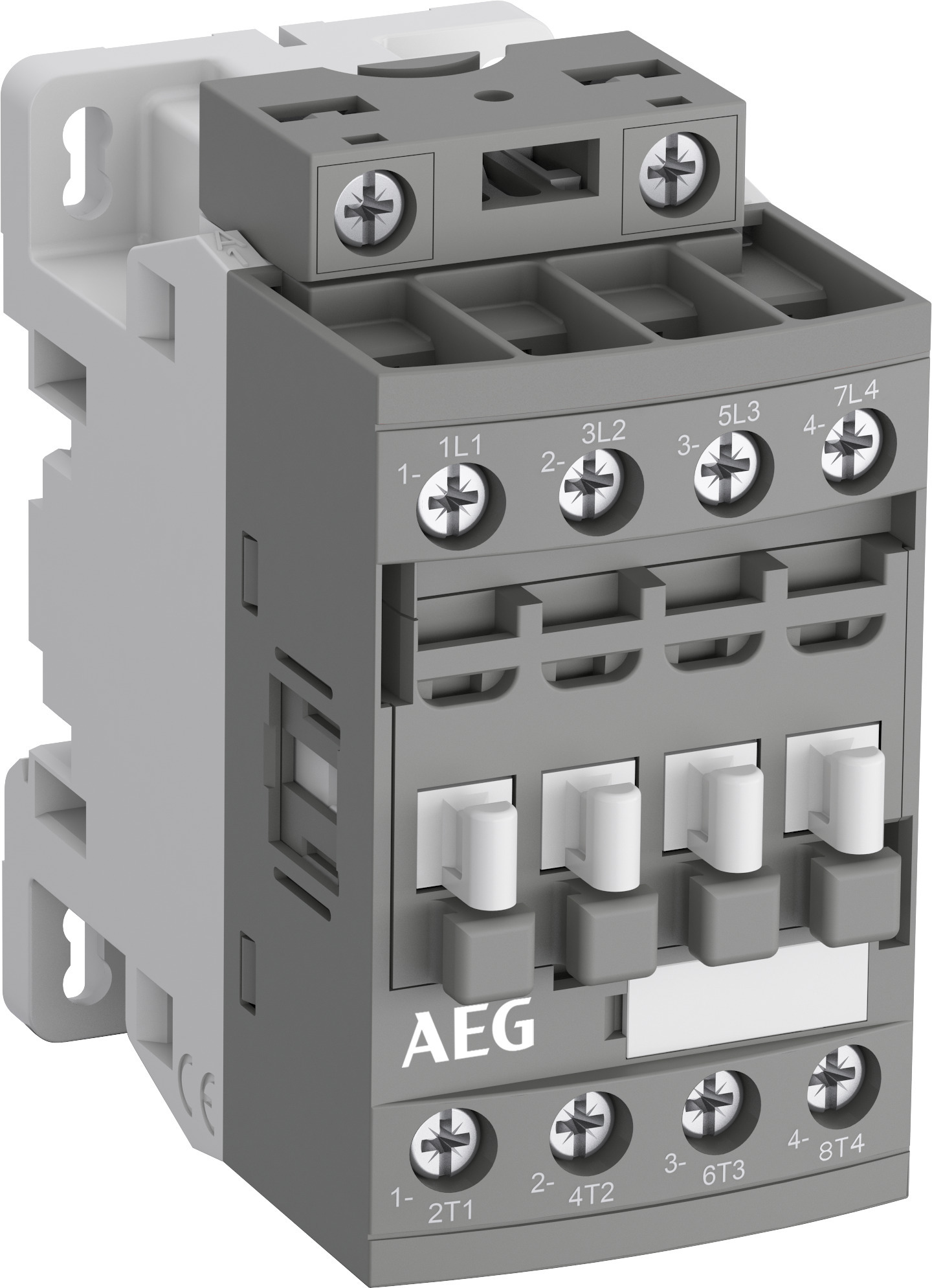 LS07N4000-ED - CONTACTOR AEG 7,5kW 4P 4NO 24-60V AC/DC ...